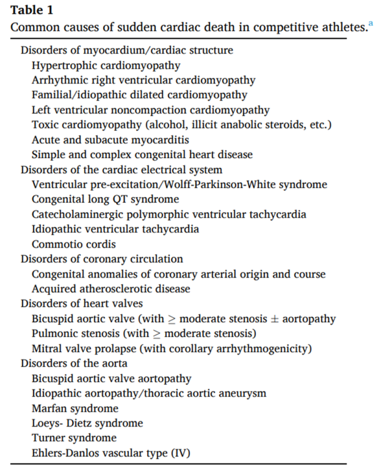 Preventing Sudden Cardiac Death in Athletes: The Role of ECG and ...